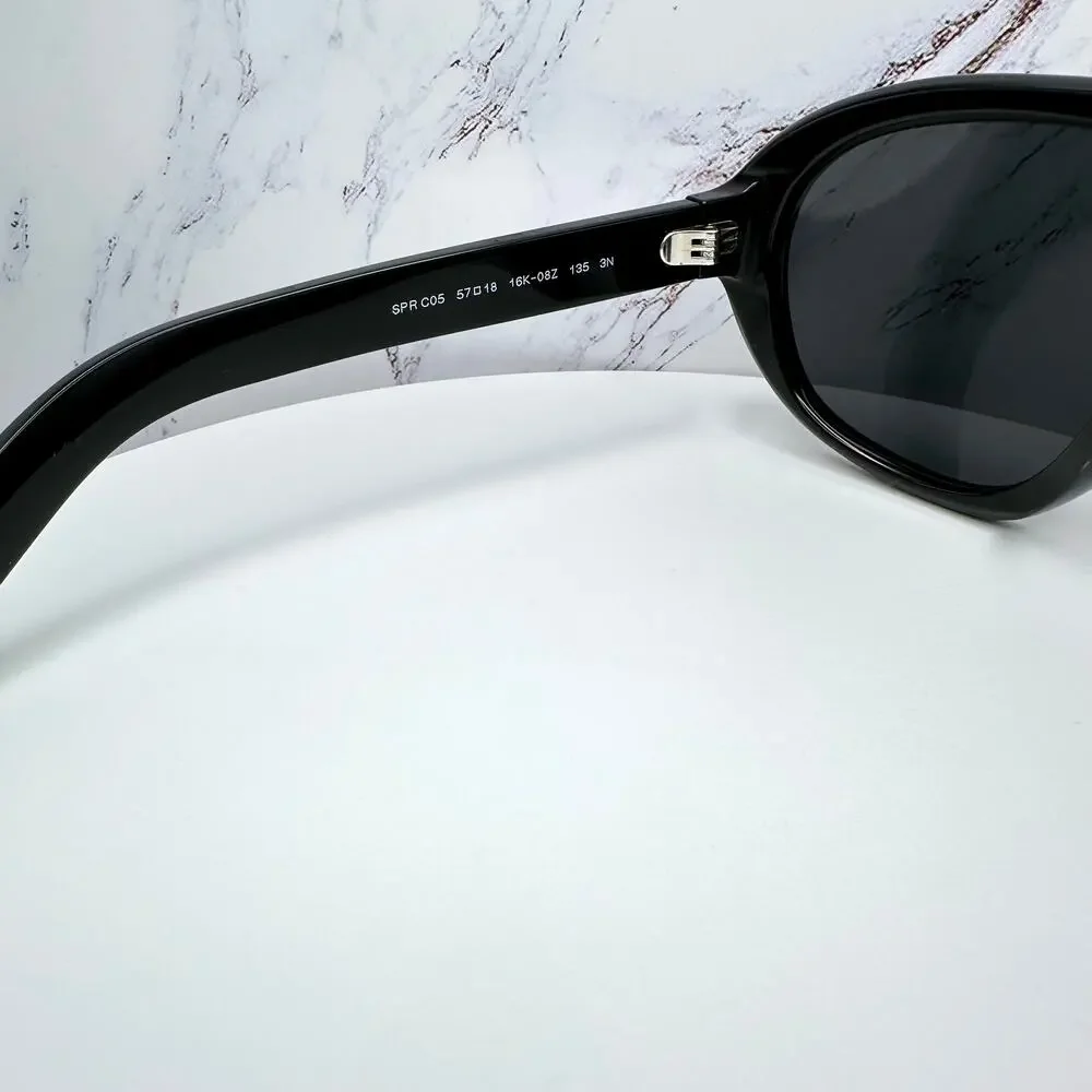 Prada | Accessories | New Prada Sunglasses Pr C5s 6k08z Black 2025 ...